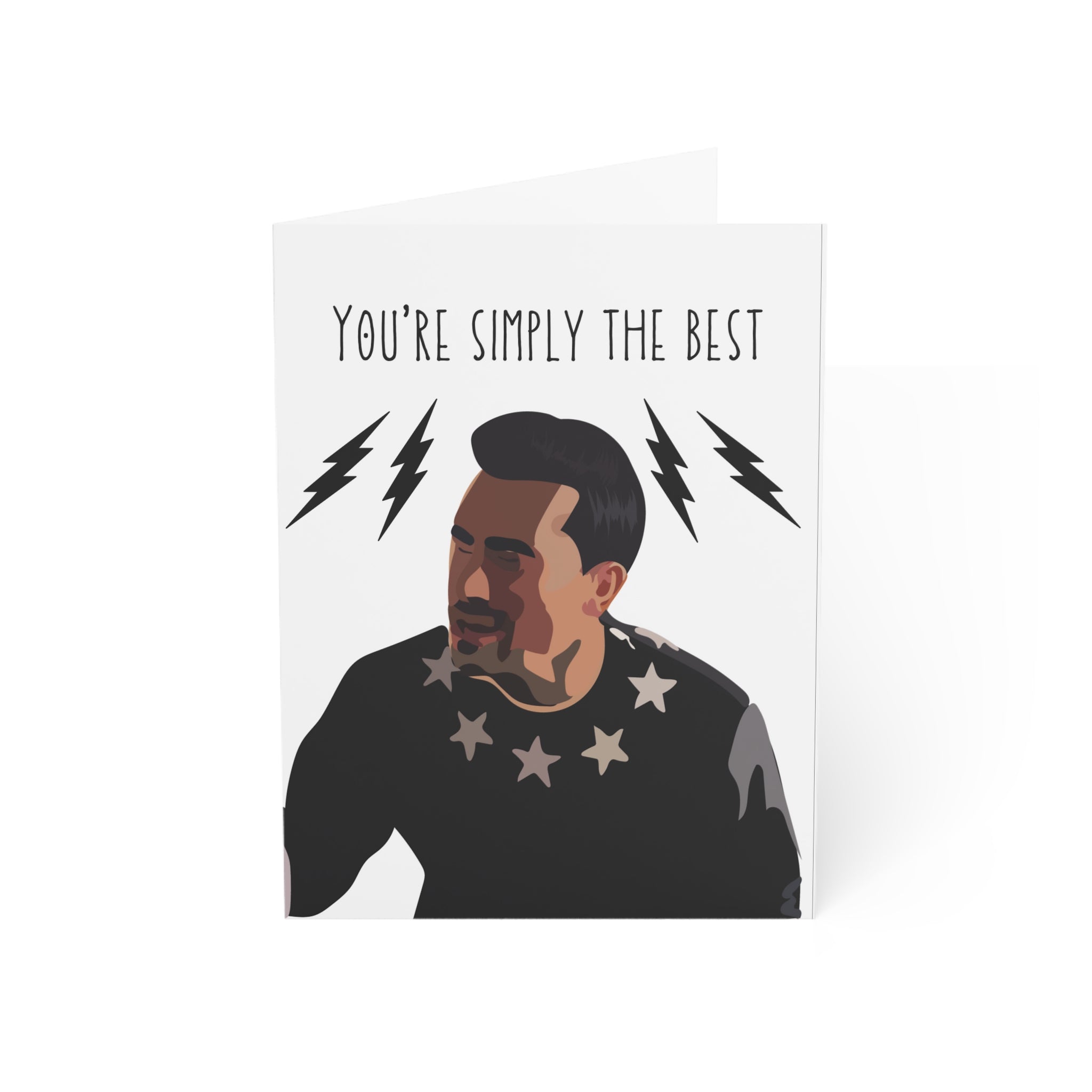 Simply the Best David Rose Valentine's Card – Pixelhaus Chromatics